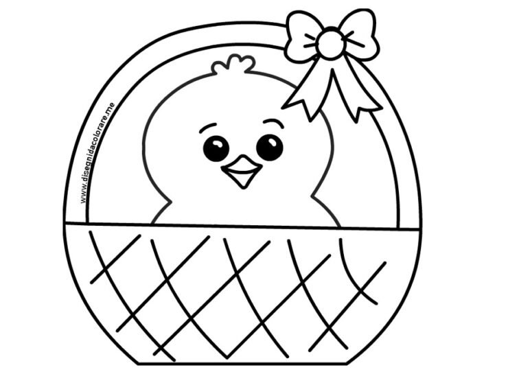 Disegni Da Colorare Pulcino