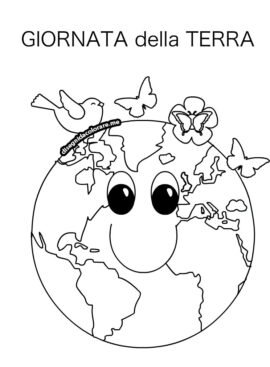 Giornata della Terra - Disegni da colorare