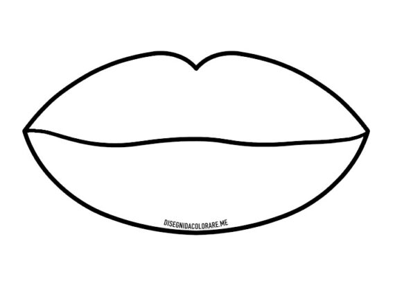 Bocca - Disegni da colorare