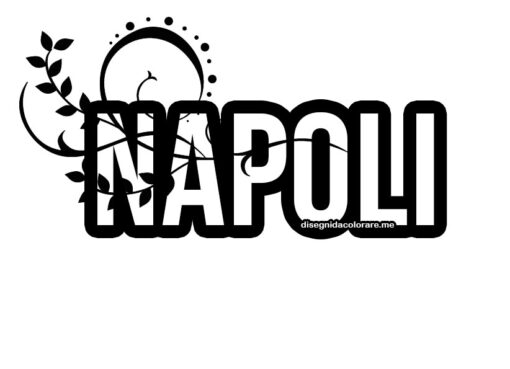 Napoli - Disegni da colorare