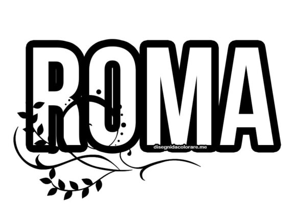 Roma - Disegni da colorare